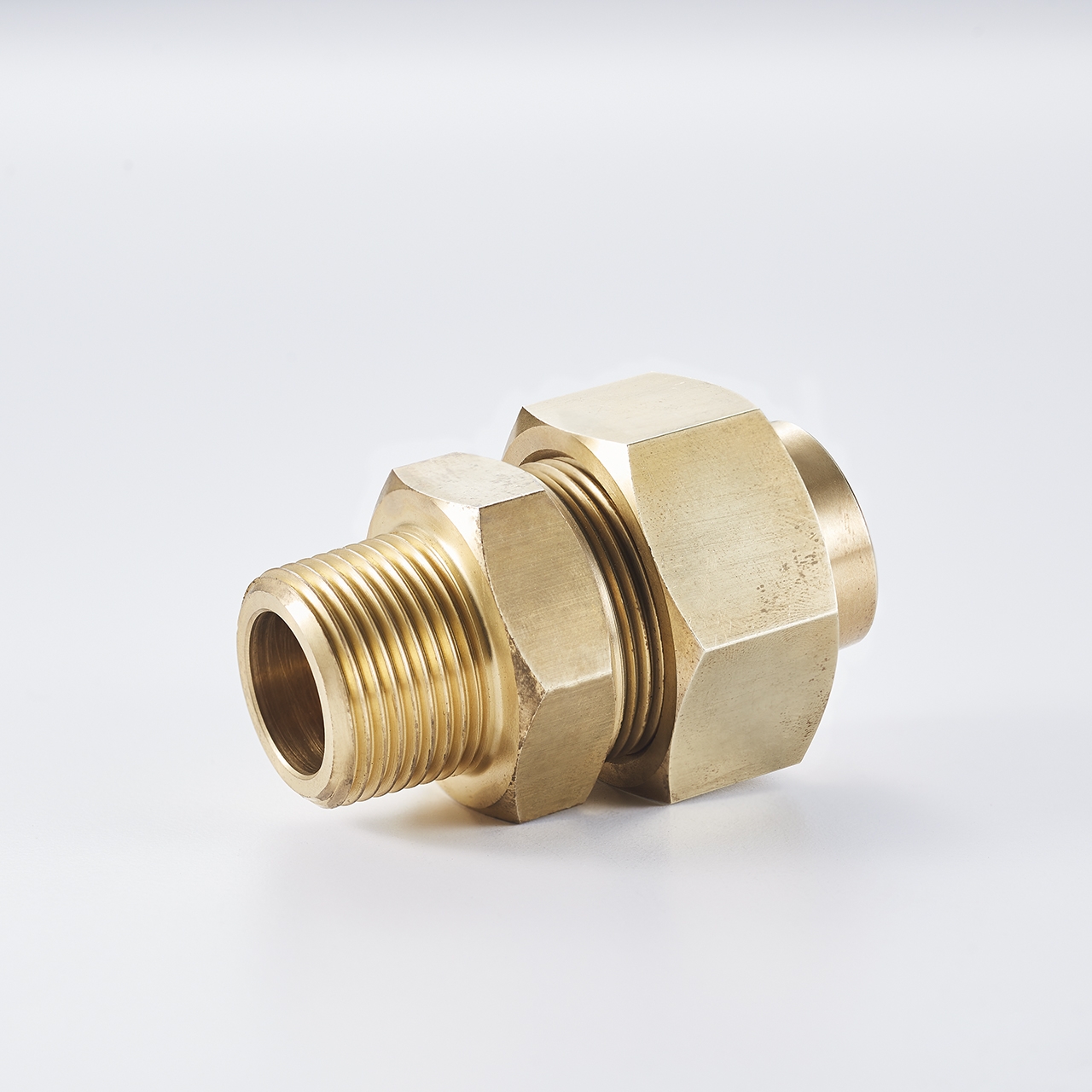 MALE UNION COUPLING (BRASS) : 28MM SW x 1" NPT | JET
